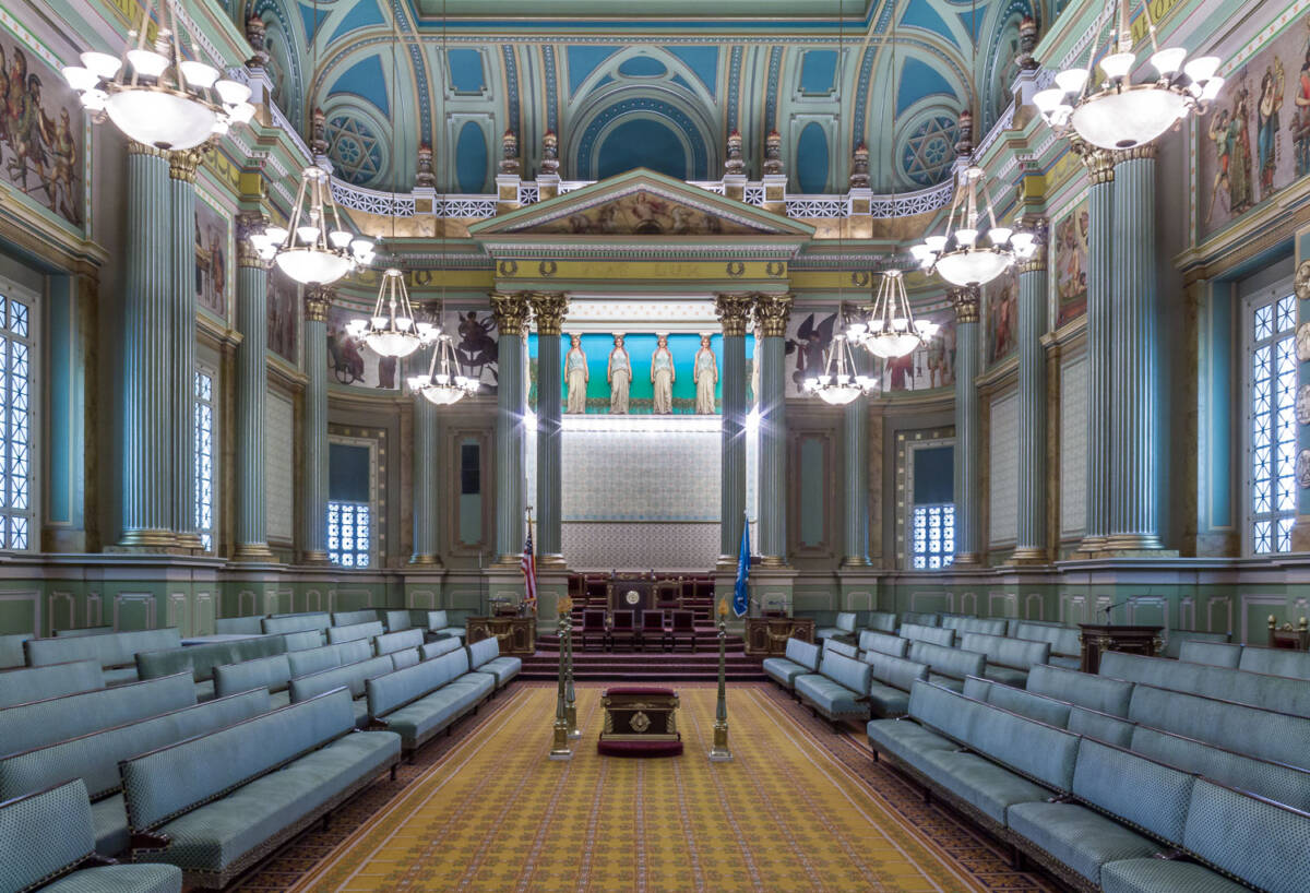 History of the Masonic Temple - Masonic Temple, Library & Museum